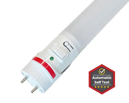 90 Minute Emergency Battery Backup LED T8 Tube