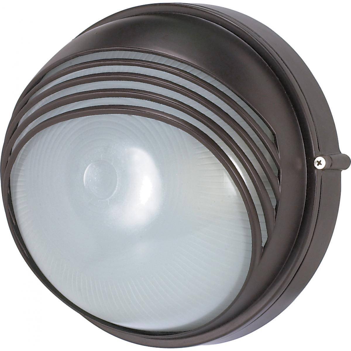 10'' Round Hood Bulkhead - Architectural Bronze Finish | Green Lighting ...