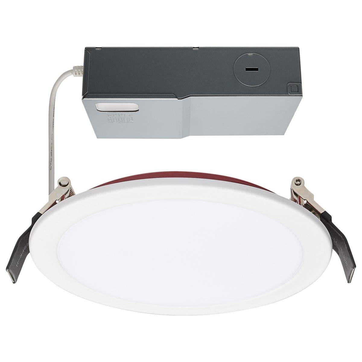 Fire Rated 6 Inch Direct Wire Downlight; Round Shape