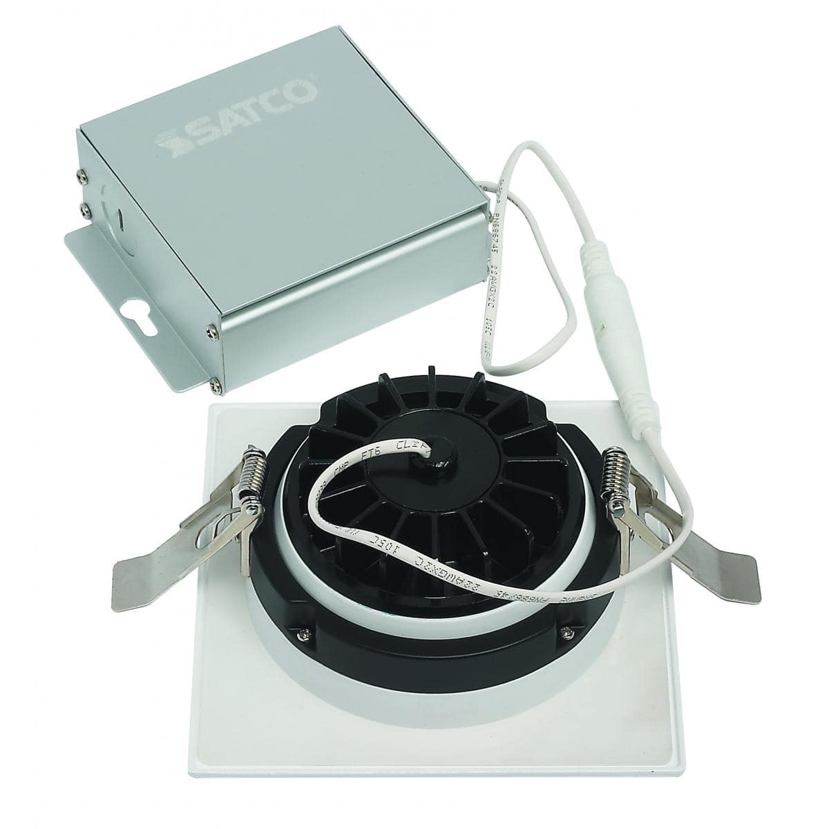 12 watt LED Direct Wire Downlight; Gimbaled; 4 inch; 3000K
