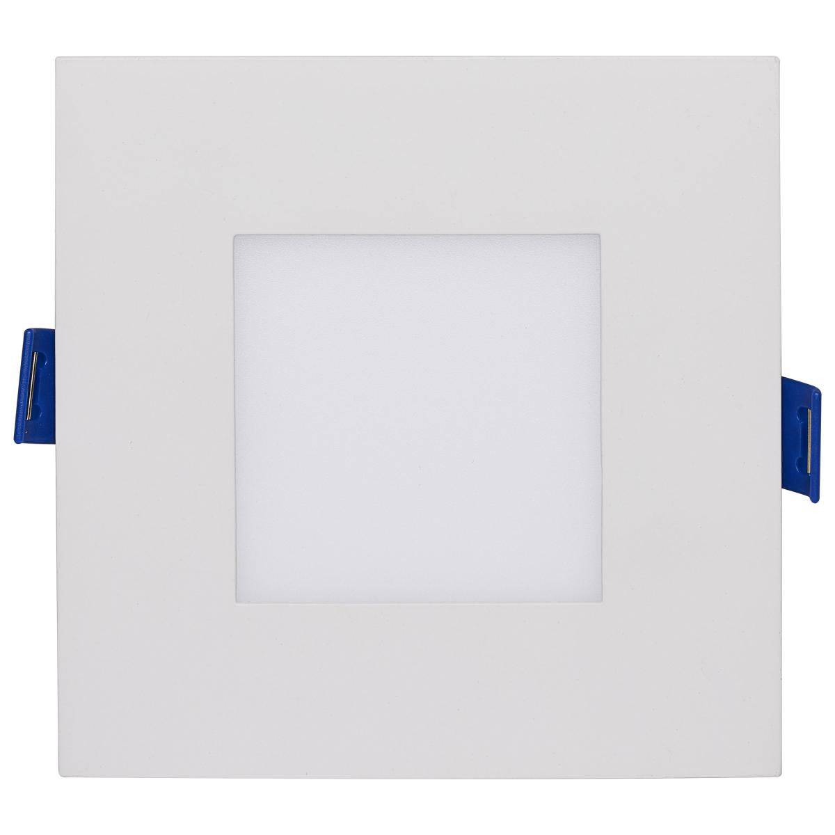 RGB 9 Watt; LED Direct Wire; Low Profile Downlight; 4 Inch