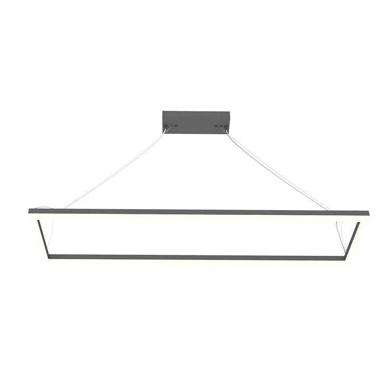 Black LED Suspended Frame Fixture, 40W/50W/60W