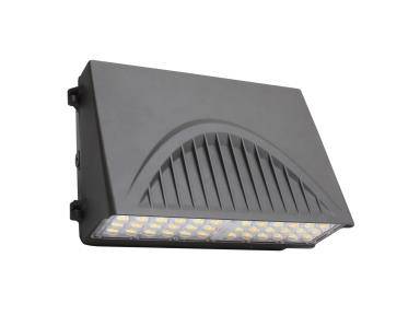 WALLMAX Cutoff Large 40W 4500 Lumens 120/277V TYPE 4 CCT SELECT 3/4/5K Bronze 0C BATTERY BACKUP ...